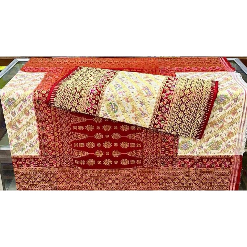 Jual SONGKET PALEMBANG TIGA NEGERI ORI MURAH | Shopee Indonesia