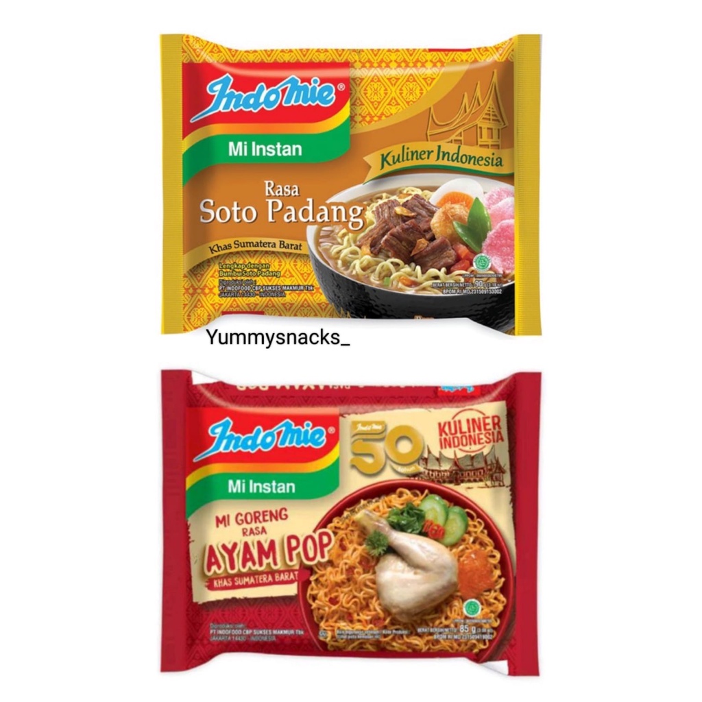 Jual Indomie Soto Padang, Indomie Ayam Pop khas Sumatera Barat | Shopee ...