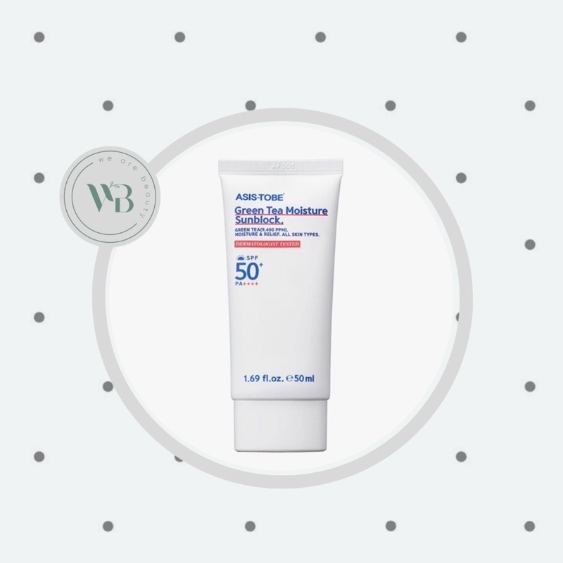 Jual ASIS TOBE Green Tea Moisture Sunblock 50ml | Shopee Indonesia