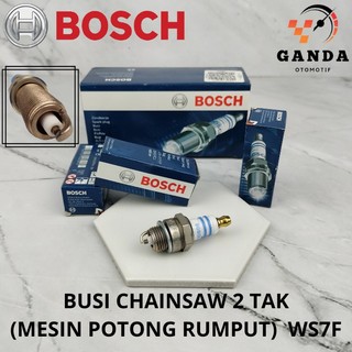 Jual BUSI MESIN POTONG RUMPUT CHAINSAW 2 TAK WS7F SPARK PLUG BOSCH ...