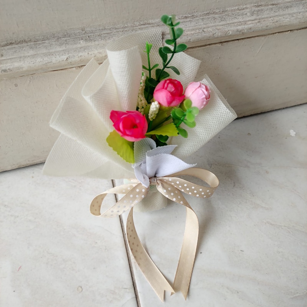 Jual buket bunga mini tinggi 15 cm | Shopee Indonesia