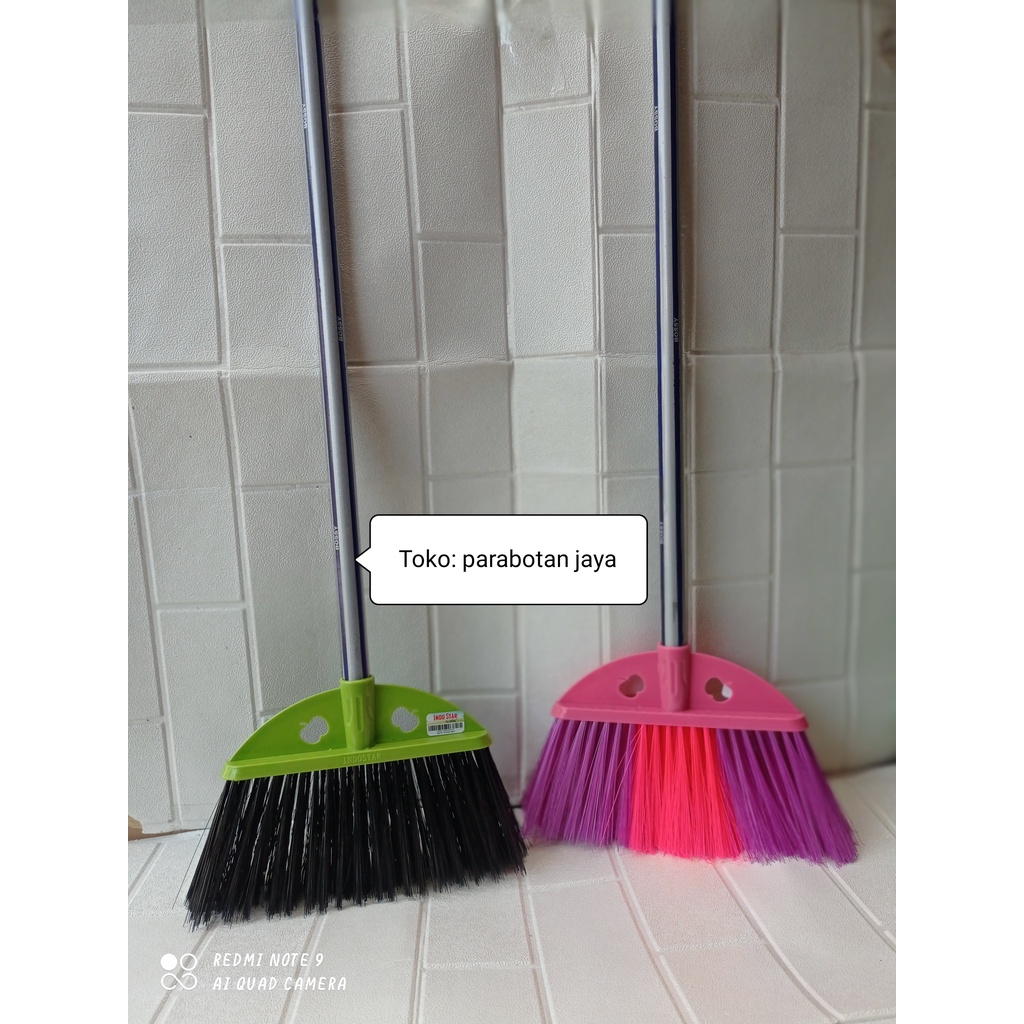 Jual SAPU LANTAI /SAPU PLASTIK INDOSTAR BAGUS KOKOH GAGANG BESI ...