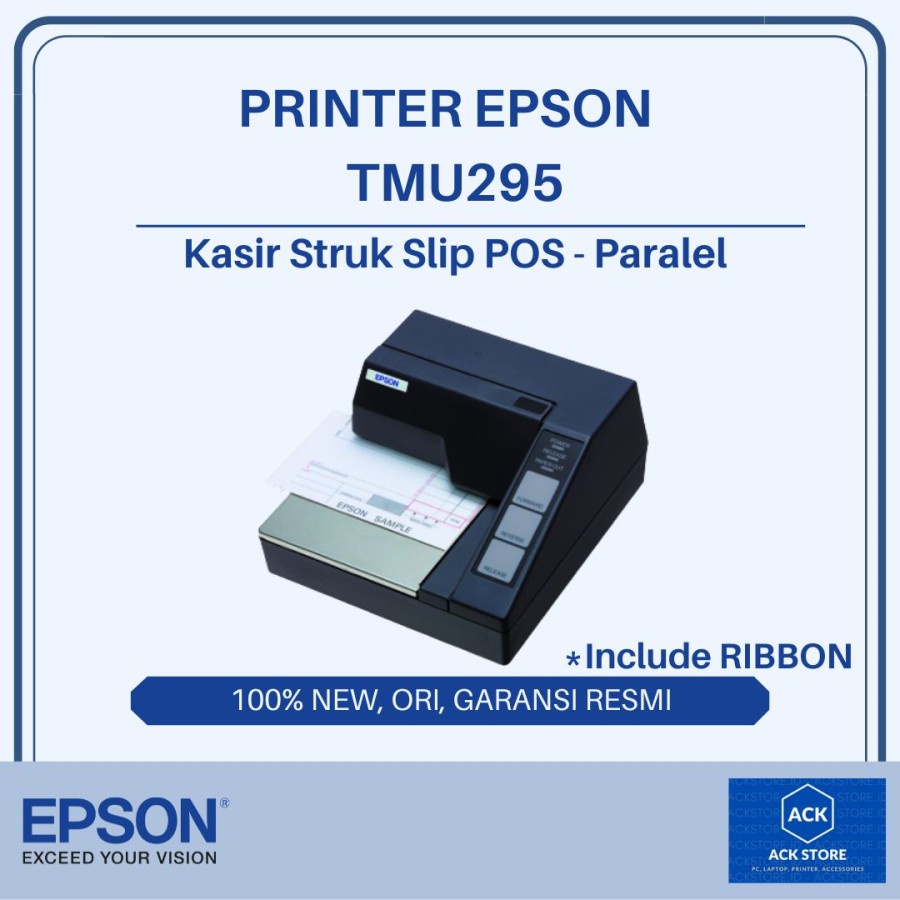 Jual Printer Epson TM-U295 TMU295 TMU 295 Kasir Struk Dot Matrix Slip POS - Paralel | Shopee ...