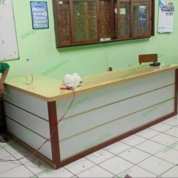 Jual Meja Lobby Kantor / Meja Resepsionis / Meja Piket Hpl Emilshop0 ...