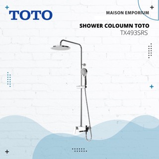 Jual SHOWER COLUMN TOTO TX493SRS / SHOWER TIANG TOTO ORIGINAL/ SHOWER MANDI / TOTO Rei S 3 Way ...