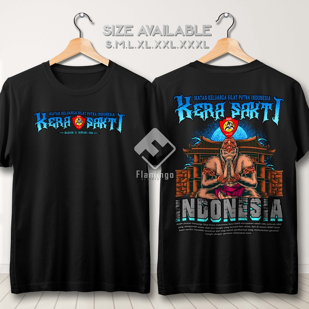 Jual Kaos IKSPI Kera Sakti Ikatan Keluarga Silat Putra Indonesia Baju Pencak Silat Monkey ...