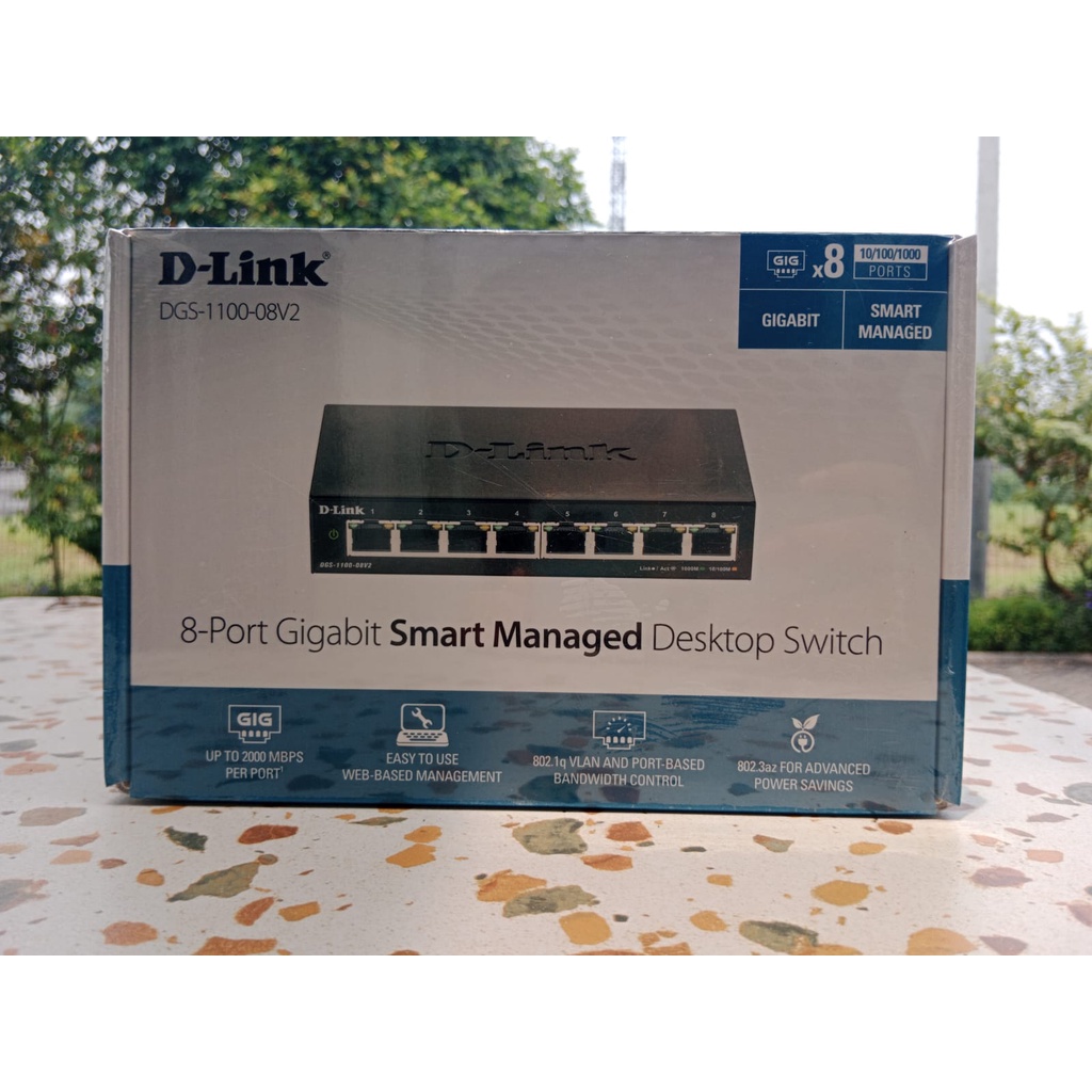 Jual D-LINK DGS-1100-08V2 8-Port Gigabit Desktop Switch | Shopee Indonesia
