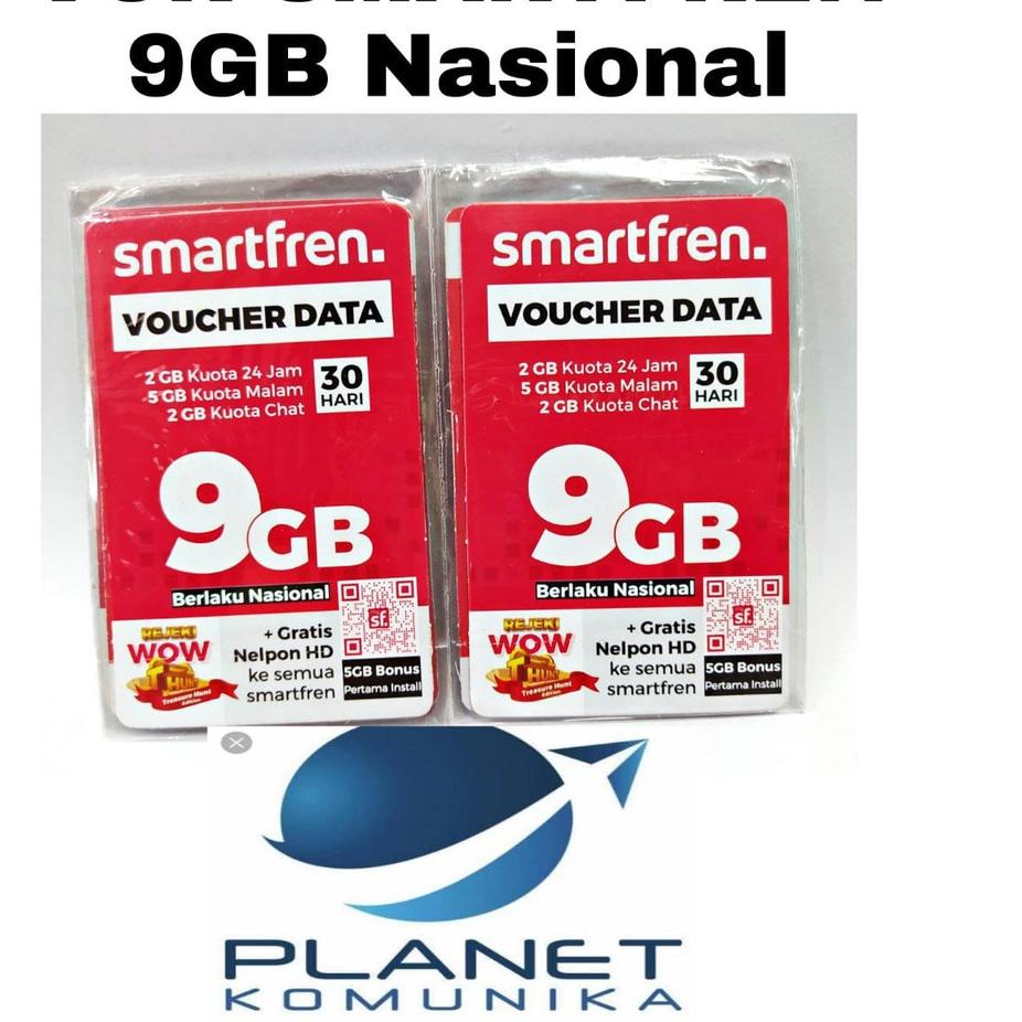 Jual Produk Oke--VCR SMARTFREN 9GB NASIONAL | Shopee Indonesia