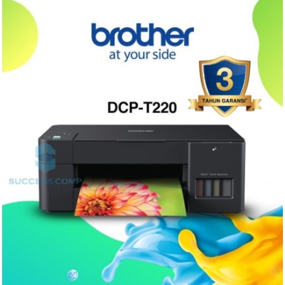 Jual PRINTER BROTHER DCP-T220 Print Scan Copy Garansi 3 Tahun | Shopee ...