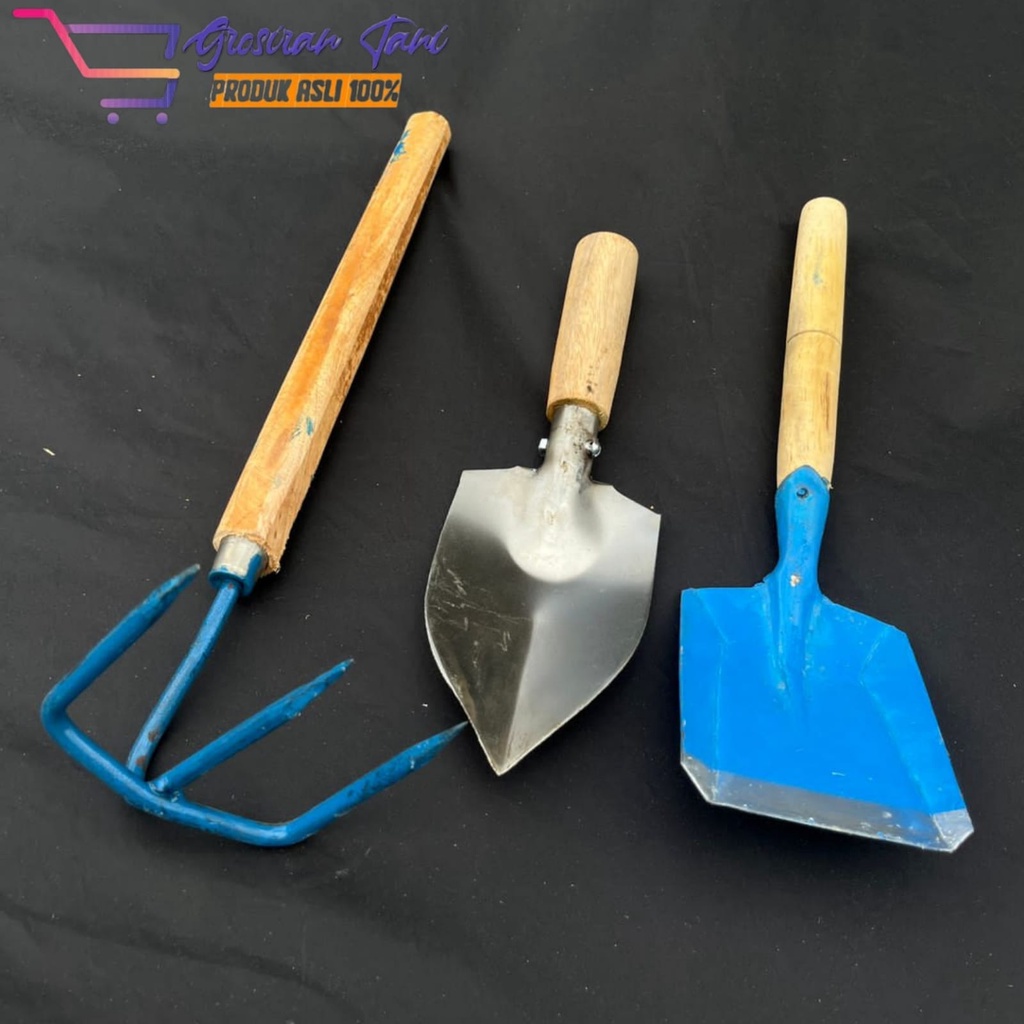 Jual Alat Berkebun / Taman Sekop Dan Garukan Sampah Ukuran Kecil ...