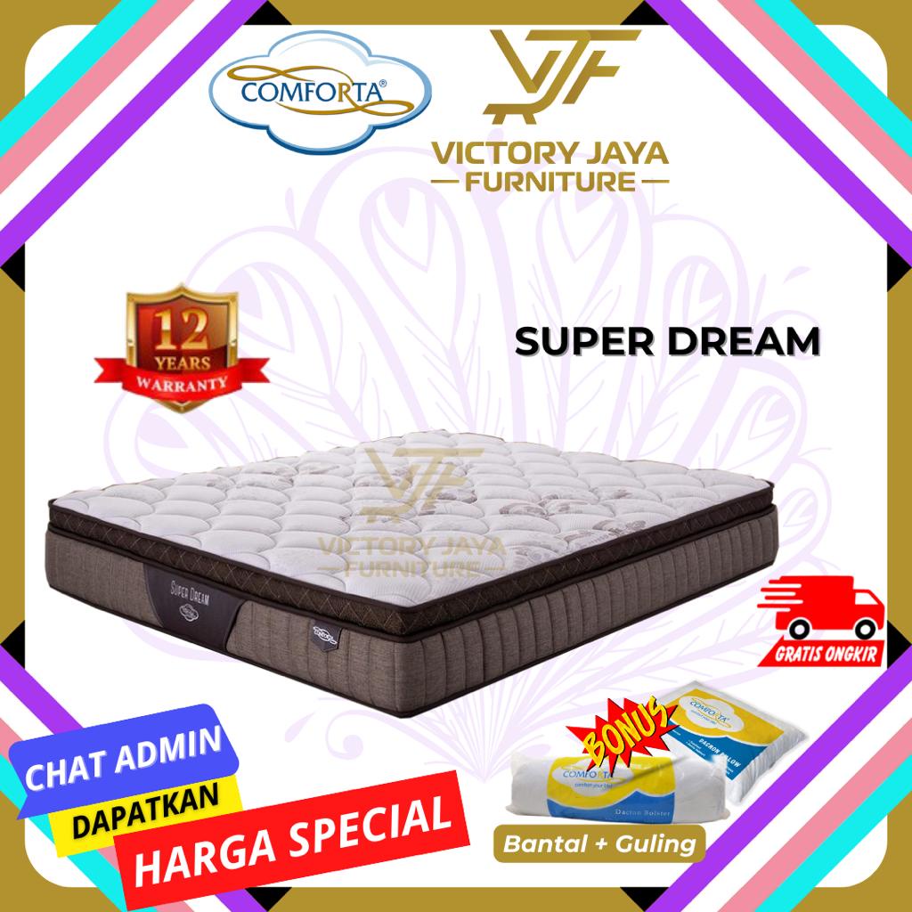 Jual Kasur Spring Bed Comforta New Super Dream (Hanya Kasur) | Shopee ...