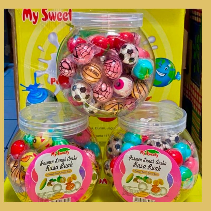 Jual PERMEN LUNAK VIRAL MY SWEETY ANEKA RASA BUAH ISI 50 PCS | Shopee ...