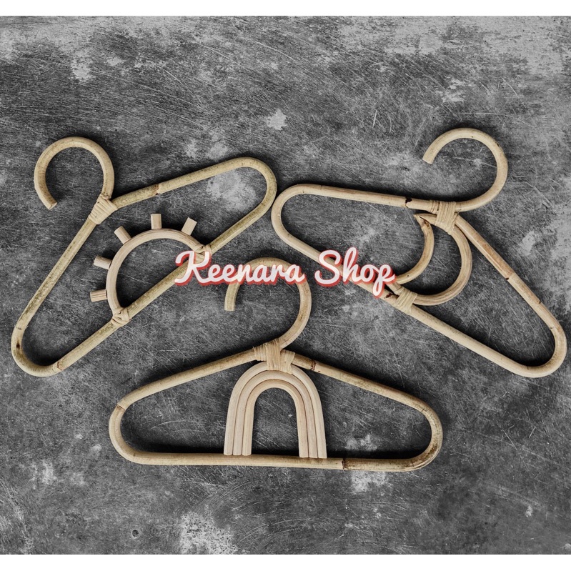 Jual rattan clothes hanger / kids rattan hangers / gantungan baju anak ... Jual rattan clothes hanger / kids rattan hangers / gantungan baju anak ...