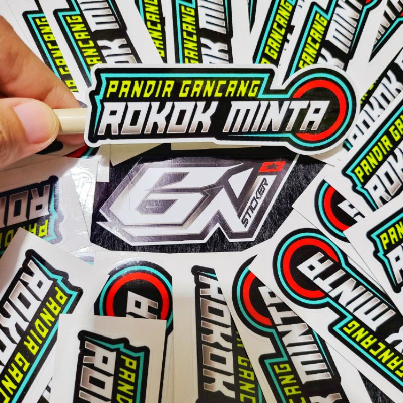 Jual sticker viral stiker Pandir Gancang | Shopee Indonesia