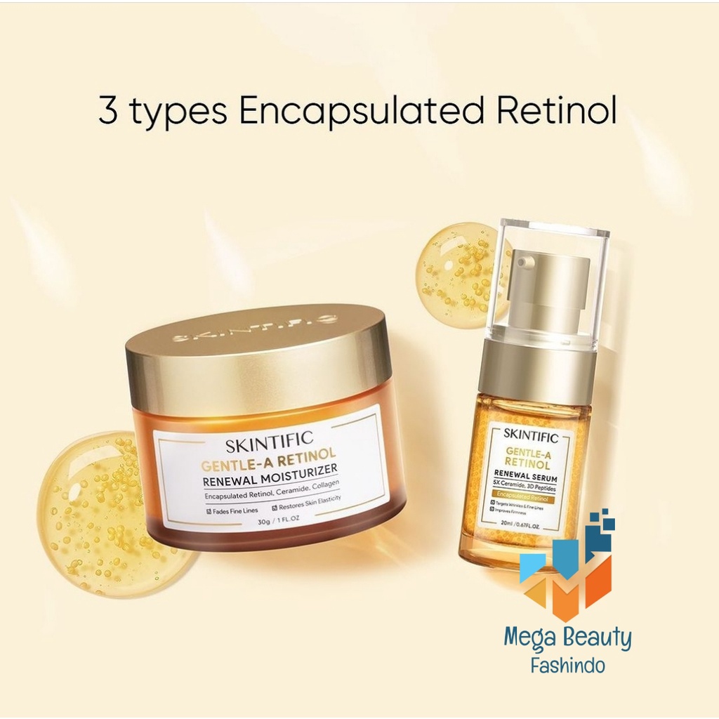 Jual SKINTIFIC Gentle-A Encapsulated Retinol Renewal | Moisturizer ...