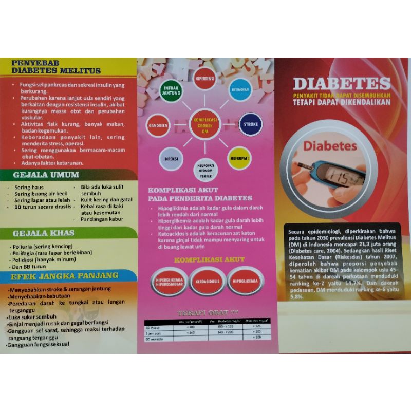 Jual Leaflet Diabetes | Shopee Indonesia