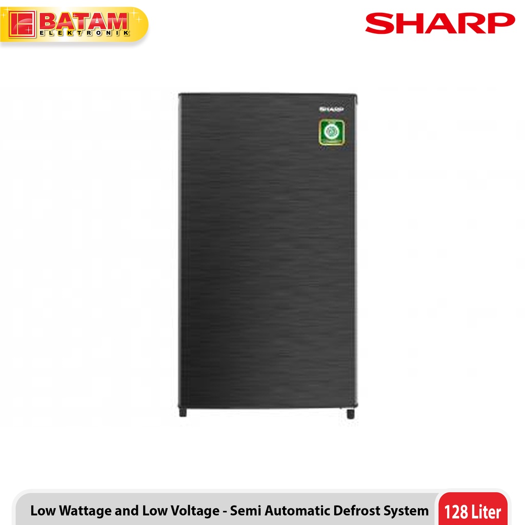 Jual SHARP Kulkas 1 Pintu 128 Liter - SJ-N162N-HS [Semi Auto Defrost ...