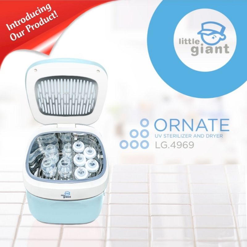 Jual Preloved Little Giant Ornate UV Strerilizer Dryer alat pengering dan steril botol dot bayi ...