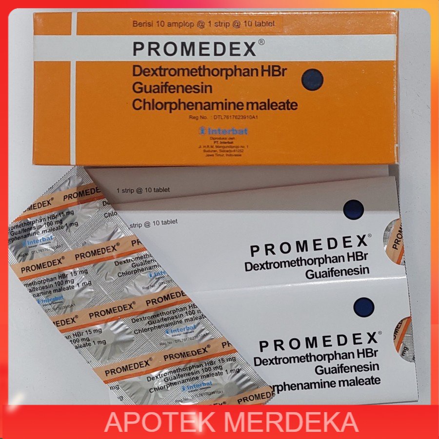 Jual Promedex Strip Isi 10 Tablet / promedek tablet | Shopee Indonesia