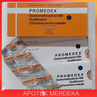 Jual Promedex Strip Isi 10 Tablet / promedek tablet | Shopee Indonesia
