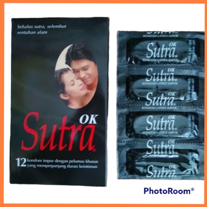Jual Kondom Sutra OK Hitam Isi 12 -3 Sachet | Shopee Indonesia