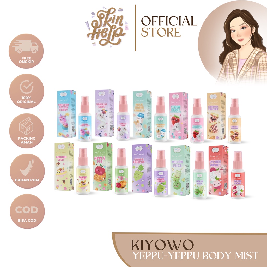 Jual READY STOCK! BODY MIST CHINGU YEPPU-YEPPU KIYOWO 60ML BODY MIST ... Jual READY STOCK! BODY MIST CHINGU YEPPU-YEPPU KIYOWO 60ML BODY MIST ...