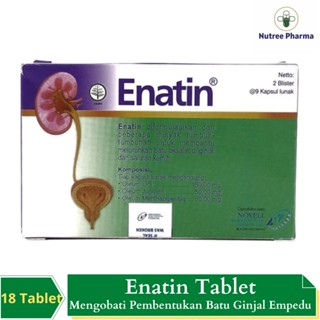 Jual ENATIN BOX ISI 18 KAPSUL MEMBANTU MELURUHKAN BATU GINJAL | Shopee ...