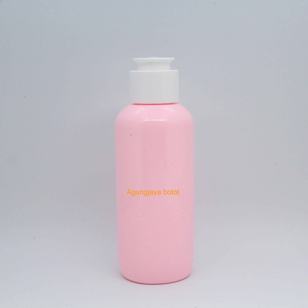 Jual Botol Pet 120 Ml Sp Pink Dof Tutup Fliptop Ulir Neck 24 | Shopee Indonesia