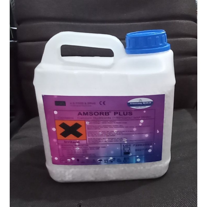 Jual Sodalime amsorb/ penyerap karbon/ carbon dioksida absorber 5kg ...