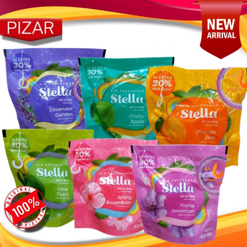 Jual STELLA ALL IN ONE AIR FRESHENER 42+13gr | Shopee Indonesia