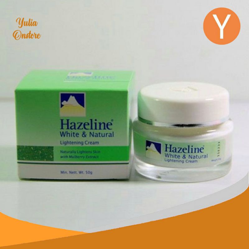 Jual HAZELINE WHITE & NATURAL LIGHTENING CREAM | HAZELINE SNOW ORIGINAL ...