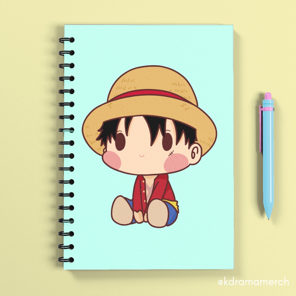 Jual ONE PIECE NOTEBOOK SPIRAL ANIME A5/ ANIME / JOURNAL / JURNAL SOFT ...