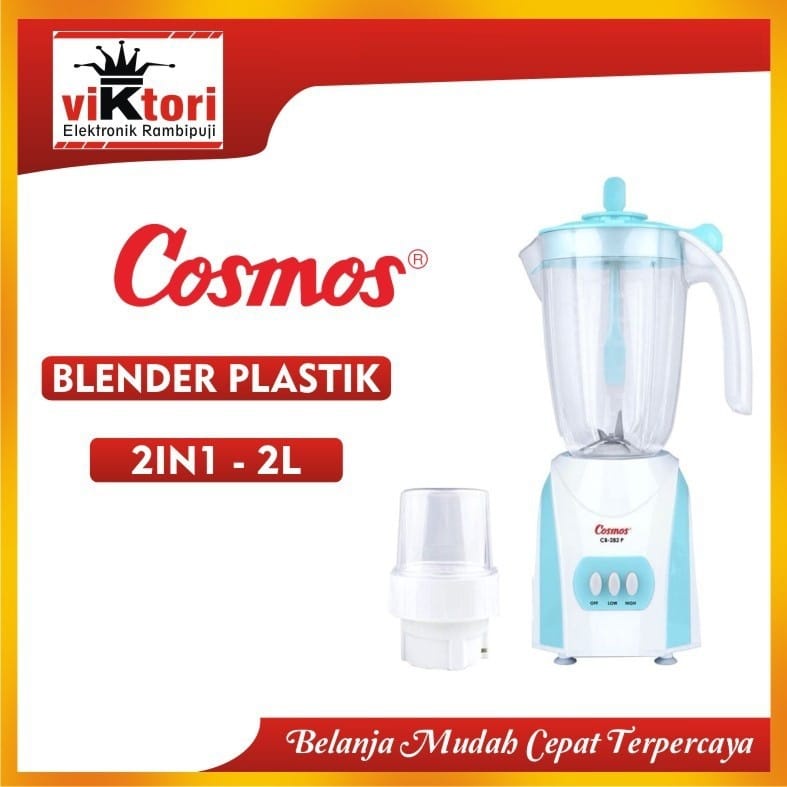 Jual COSMOS CB281P / BLENDER COSMOS 2LITER / COSMOS BLENDER PLASTIK ...