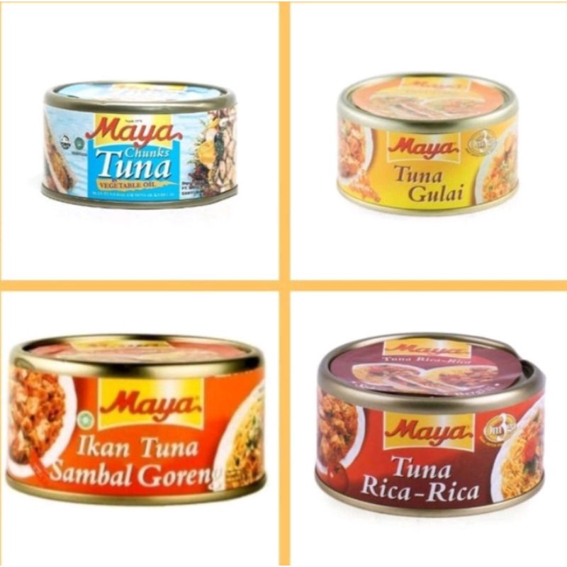 Jual maya ikan tuna vegetable oil kaleng/golden fish ikan tuna dalam ...