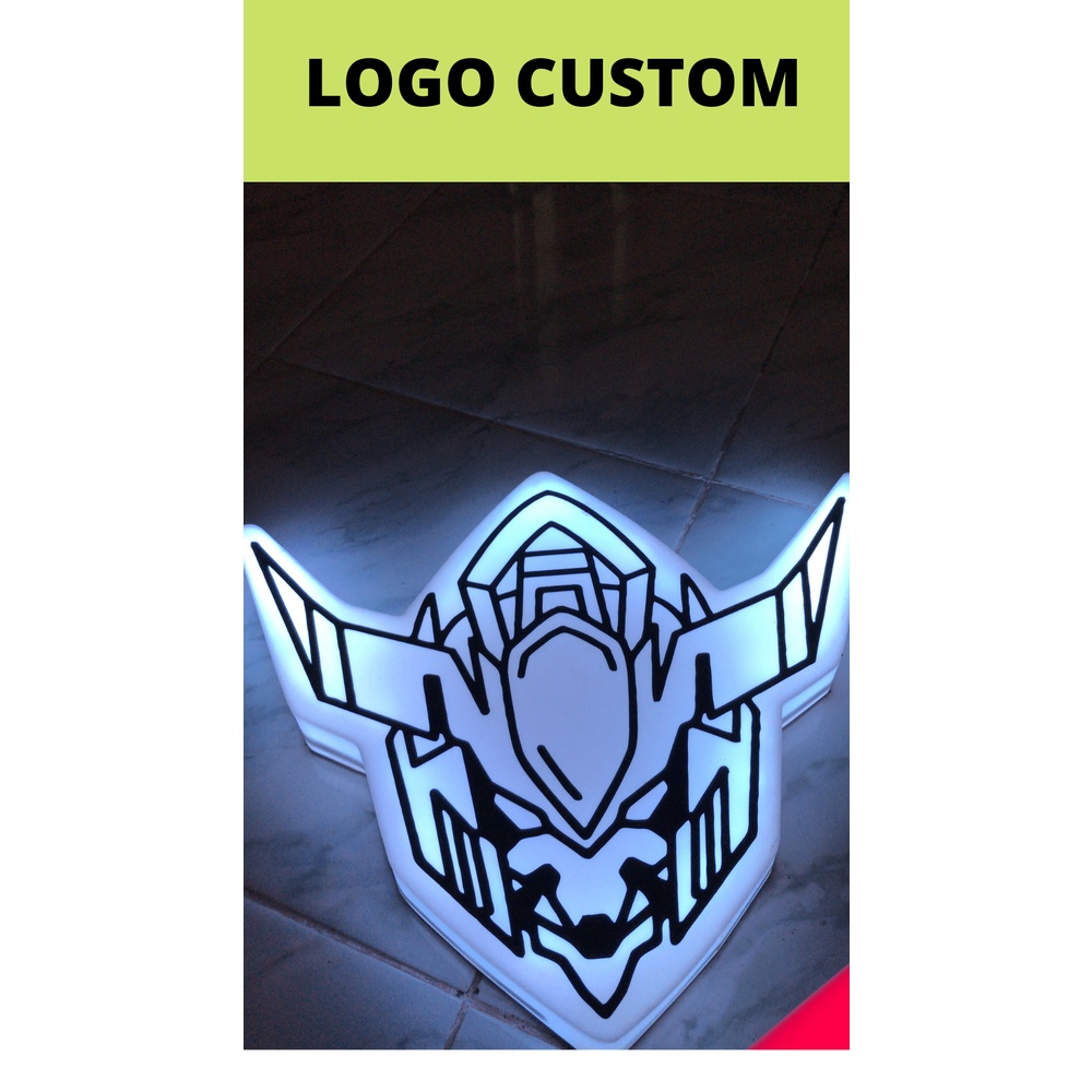Jual LED CUSTOM / LED GAMING ROOM / LED KAMAR GAMING / Logo LED custom ...