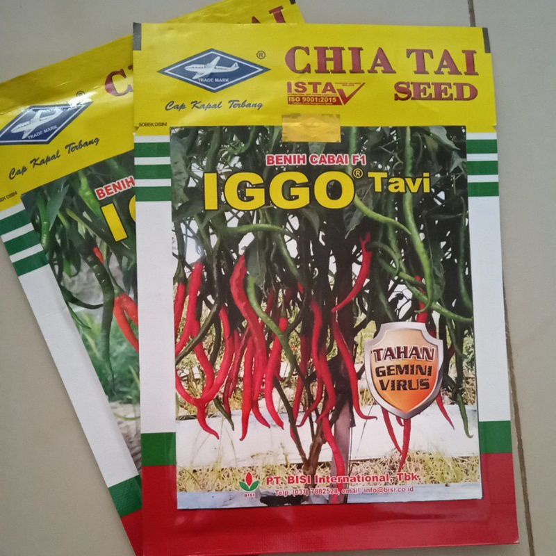 Jual Benih Cabai Keriting Iggo Tavi (10 gram) | Shopee Indonesia