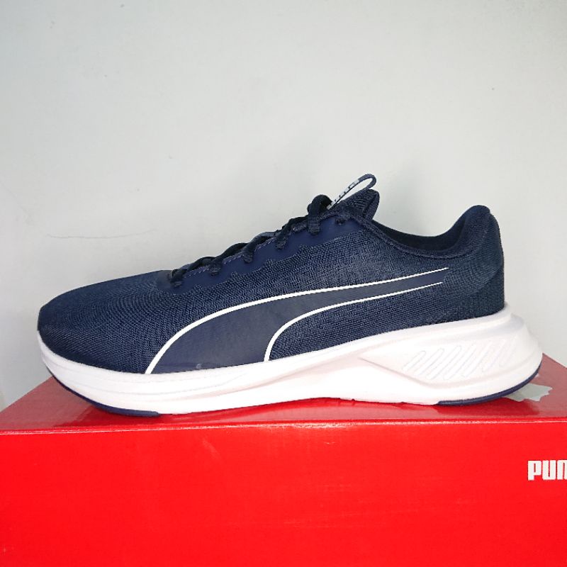 Jual PUMA EASY RUNNER LIGHT NAVY | Shopee Indonesia
