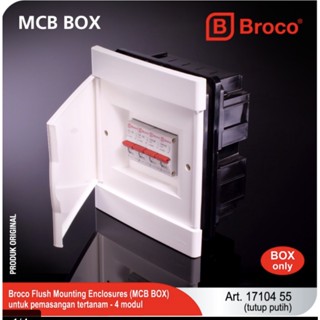 Jual BROCO box MCB 4 phase 4 grup 4 group IB inbow tanam tutup ...