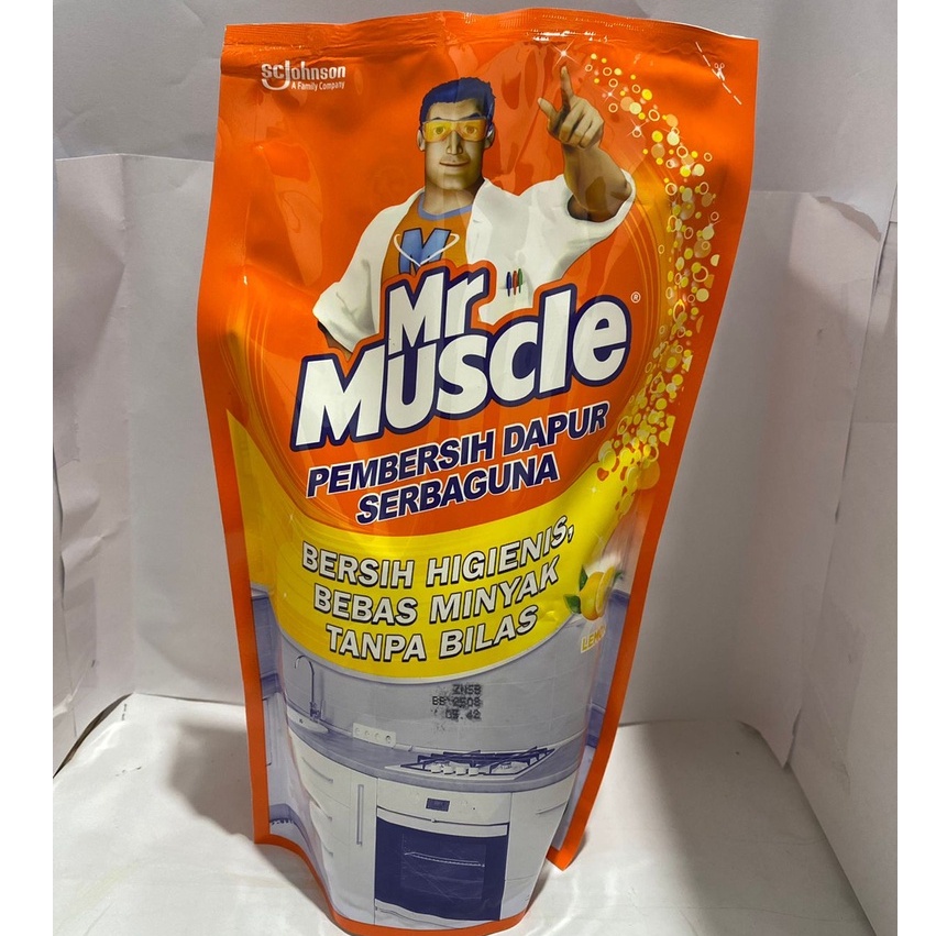 Jual MR. MUSCLE LEMON POWER REFIL 720ML | Shopee Indonesia