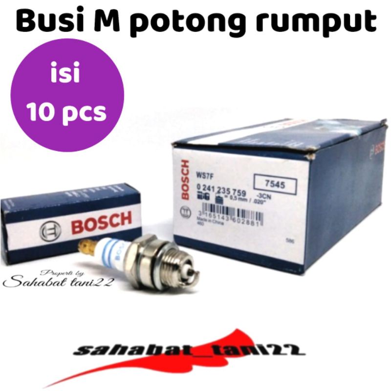 Jual busi mesin potong rumput 2T busi mesin rumput alat matun busi ...