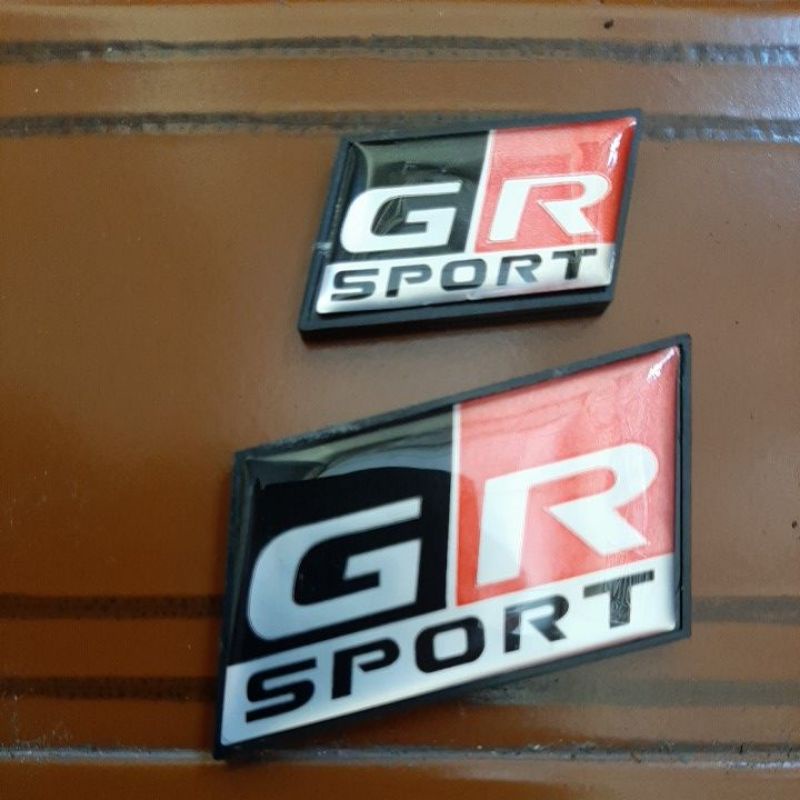 Jual Emblem Logo GR Sport Toyota | Shopee Indonesia