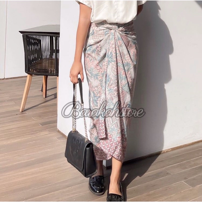 Jual ( REALPICT ) Rok Lilit Floral Original / Rok Kebaya / Bawahan ...