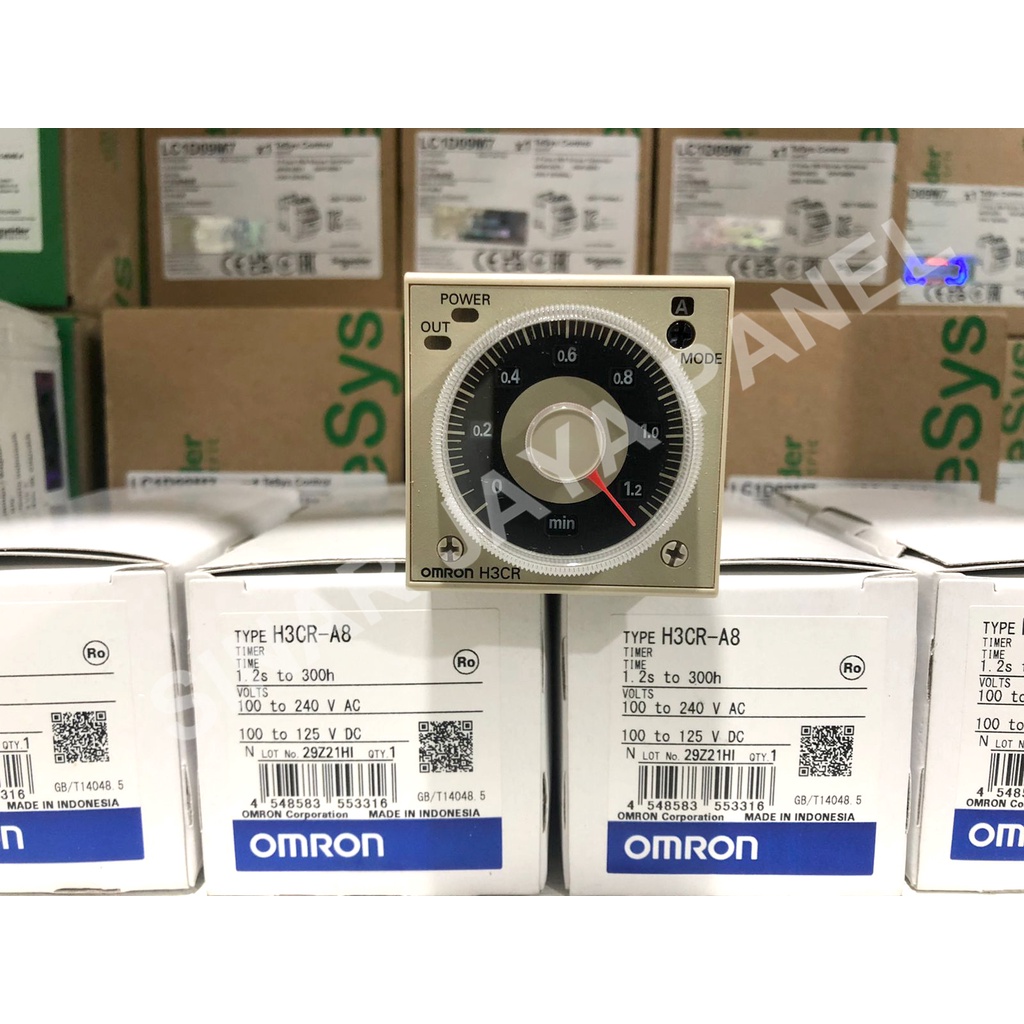 Jual TIMER OMRON H3CR-A8 220 VOLT ORIGINAL | Shopee Indonesia