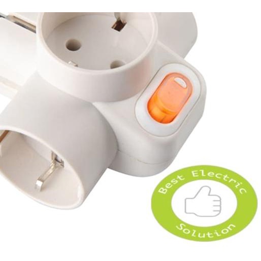 Jual Steker T + saklar Uticon / Steker T Arde Uticon SC-382 / SC382 ...