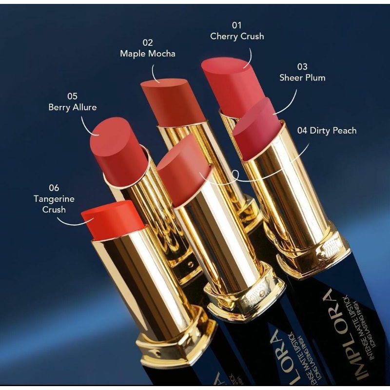 Jual Implora Intense Matte Lipstick Long Lasting Finish 3,5gr | Shopee ...