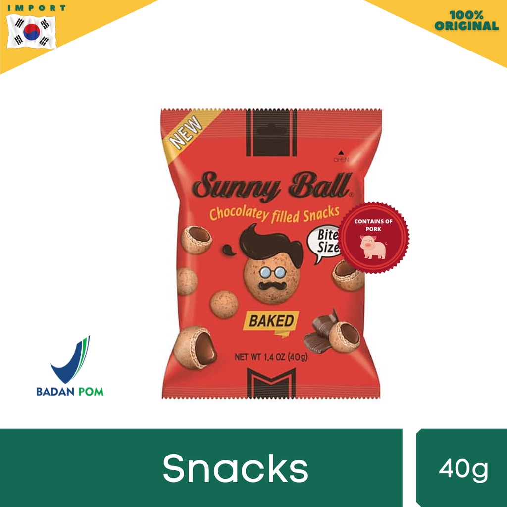 Jual Sunny Ball Chocolatey Filled Snacks | Shopee Indonesia