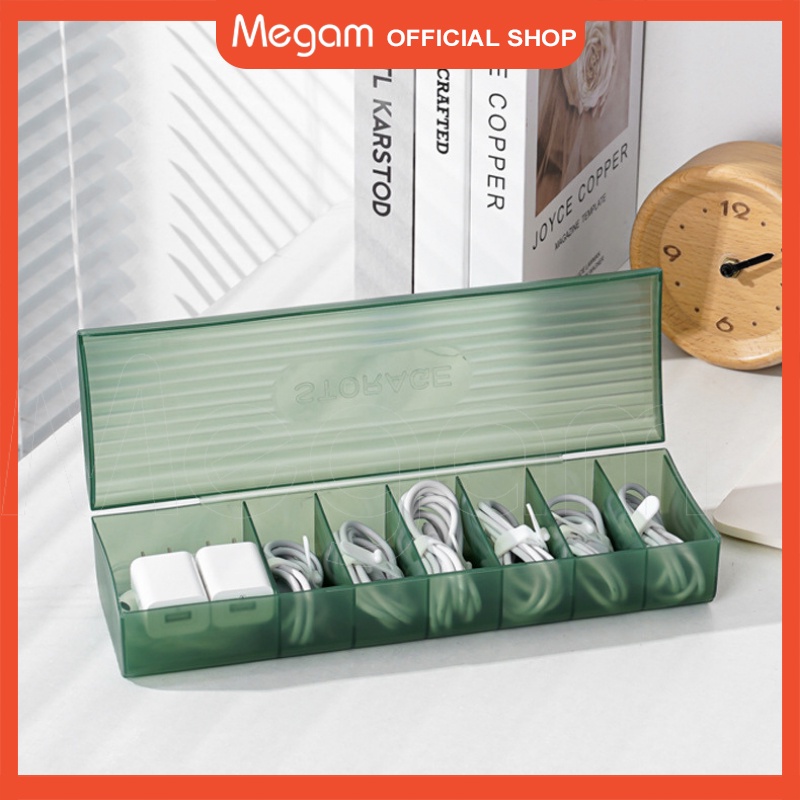 Jual Megam Rak Kabel Organizer Charger Rak Sekat Penyimpanan Kabel ...