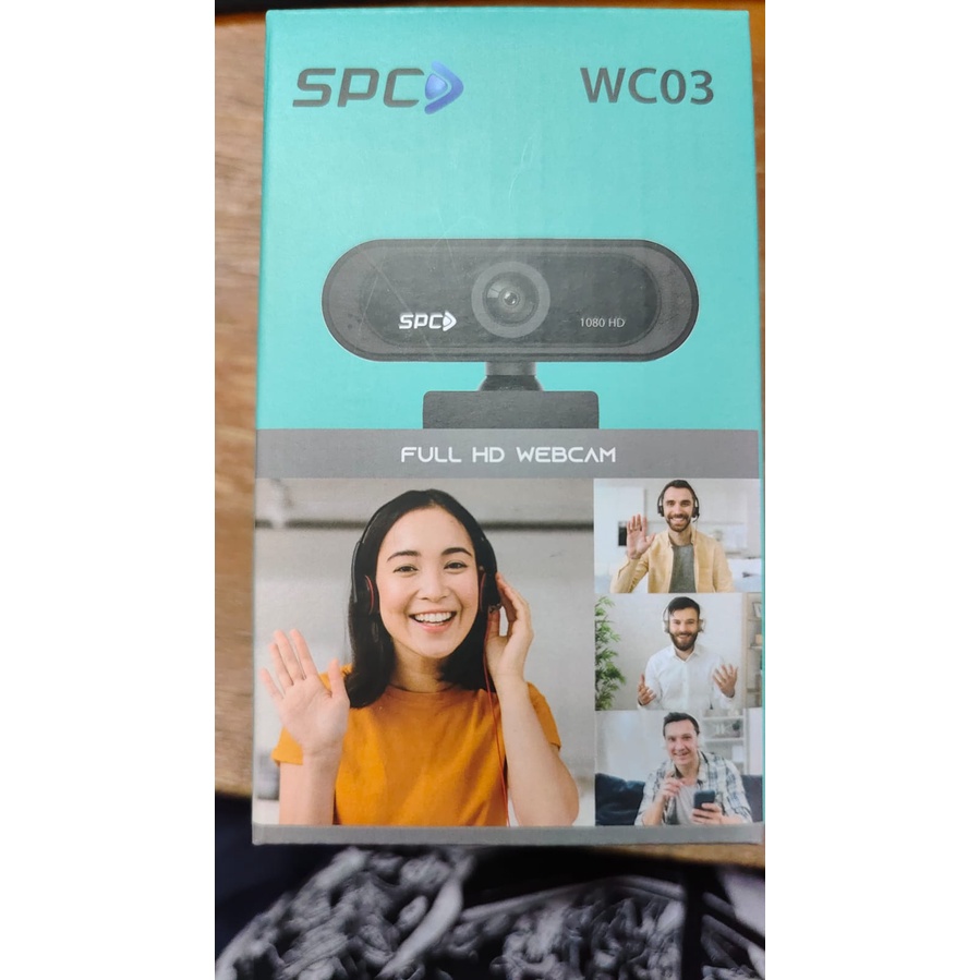 Jual WEBCAM SPC WC02 / WC03 2MP FULL HD 1080P WEB CAMERA PC WITH ...