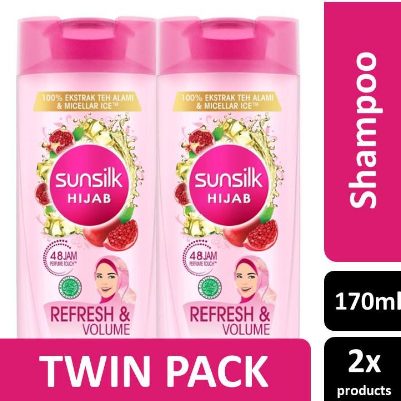 Jual Sunsilk Hijab Refresh & Volume Shampoo | Shopee Indonesia