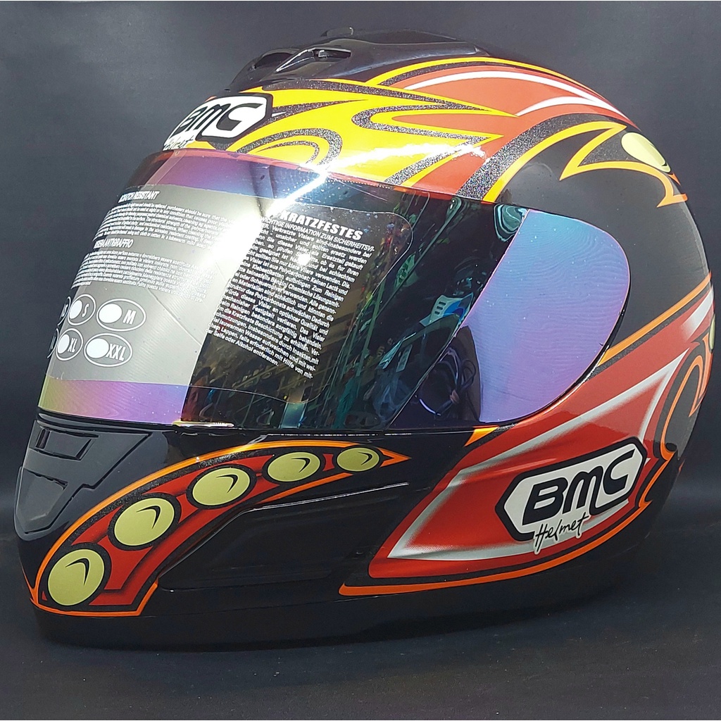 Jual Helm BMC 700 Full Face cuci stok NOS jadul | Shopee Indonesia